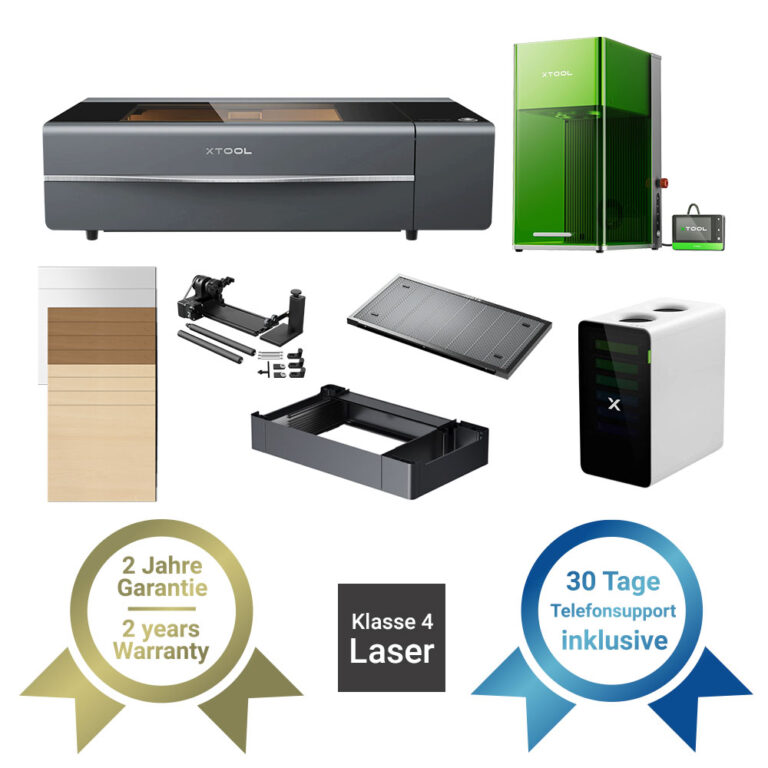 xTool P2 Laser – Leistungsstarker 55W CO2 Laser